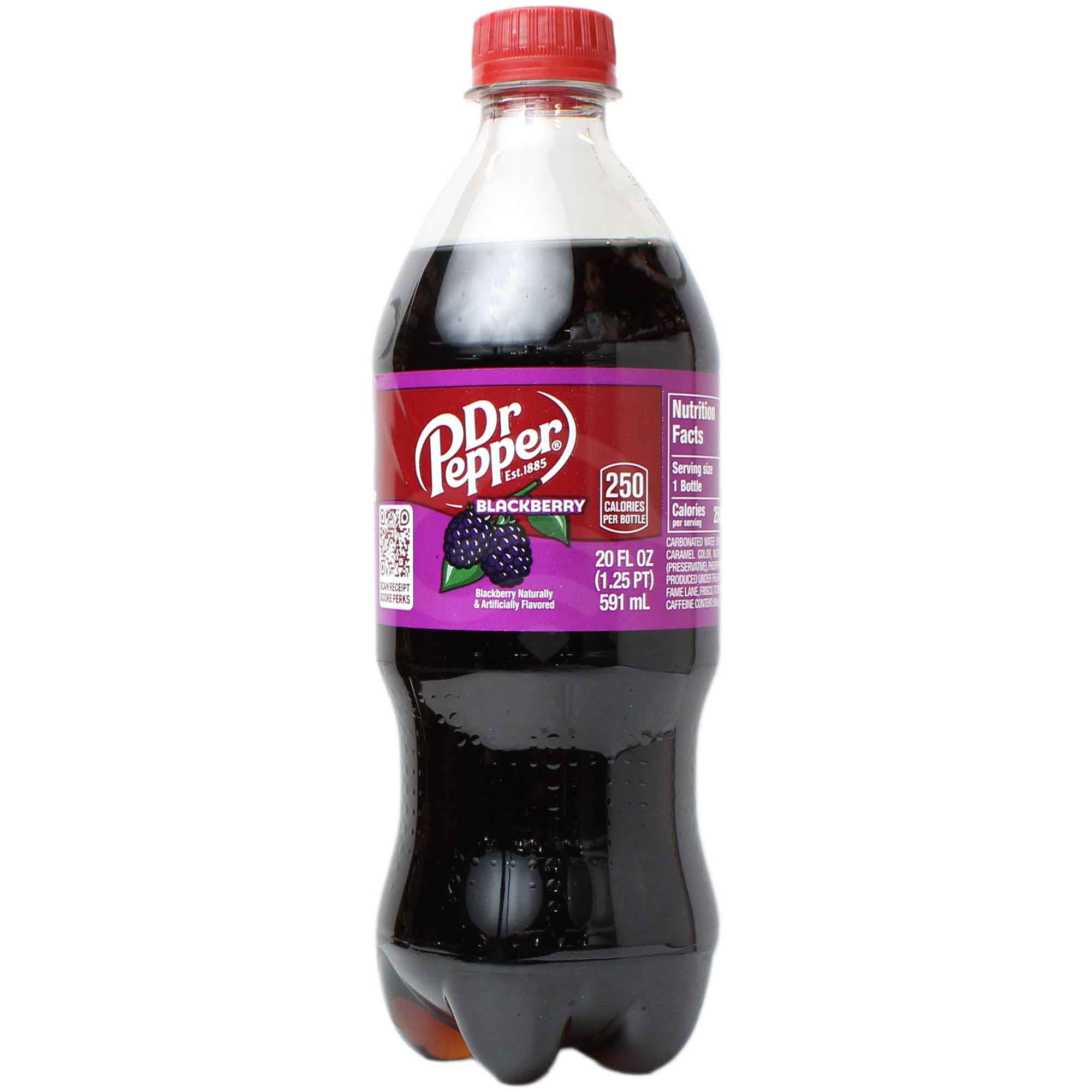 Doctor Pepper 20 Oz Label